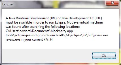 Java Eclipse JRE Or JDK Missing Stack Overflow