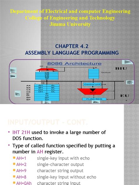 chapter 4 2 introduction to assembly language pdf string computer science assembly language