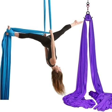 KIKBLW Hamac de Yoga aérien en Rotation balançoire en Soie Anti