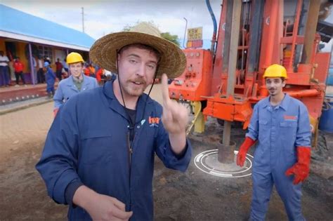 Youtuber Mr Beast Construye Pozos De Agua Potable En Frica