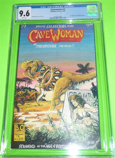 Cavewoman 1 Cgc 96 Basement Comics 1993 Budd Root Ebay