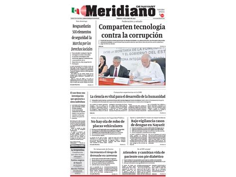 Edición impresa 10 de junio de 2023 Meridiano mx