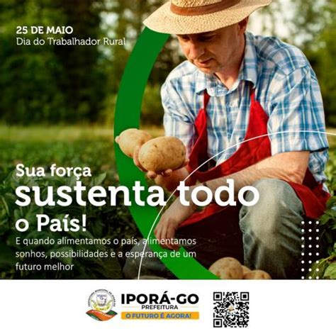 25 de Maio dia do Trabalhador Rural Prefeitura Municipal de Iporá