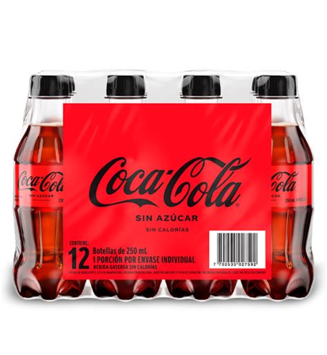 Gaseosa Coca Cola Botella Sin Azucar X12 a domicilio Bogotá Colombia