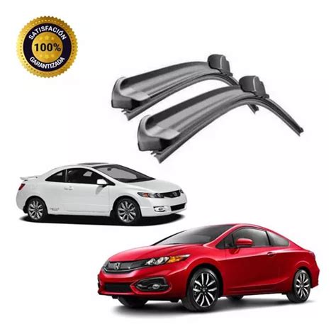 Plumas Wipers Brx Flexibles Civic Coupe Meses Sin Inter S