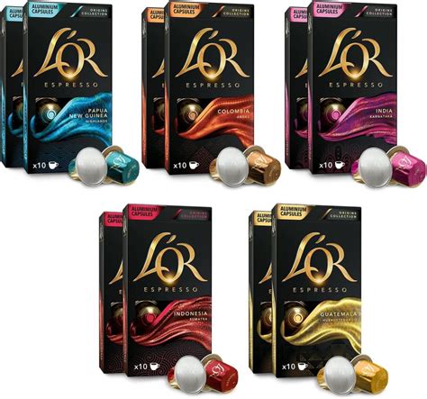 L Or Espresso Collection Origines Capsules De Caf