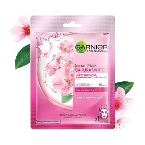 Garnier Serum Mask Sakura Hyaluron White 15ml