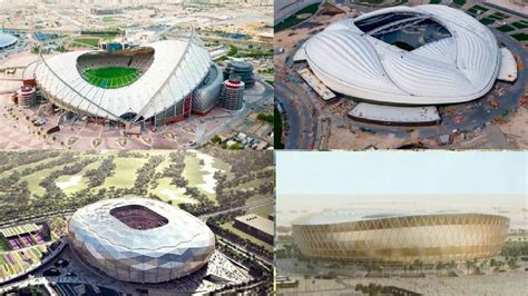 Así son los ocho espectaculares estadios del Mundial de Qatar