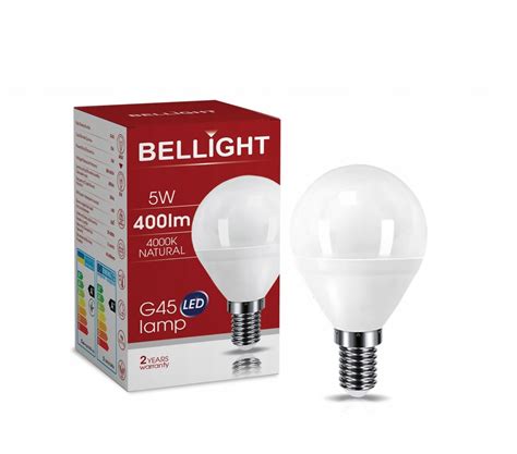 Żarówka LED G45 230v 5w 4000k e14 Kulka 8889237350 oficjalne