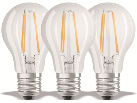 OSRAM LED Lampe BASE CLASSIC A60 E27 EEK E 7 W 806 Lm 2700 K 3