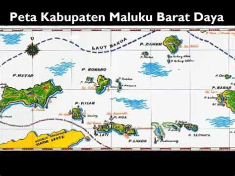 Peta Kabupaten Maluku Barat Daya YouTube