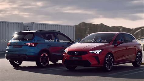 Nuevos SEAT Ibiza y Arona 2025 primeras imágenes del restyling