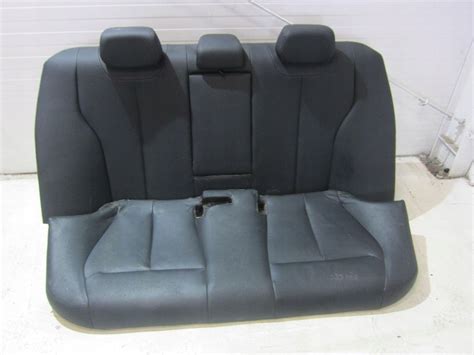 BMW F30 FOTELE KANAPA BOCZKI CZARNA SKÓRA KOMPLET FOTELI EUROPA 7295110