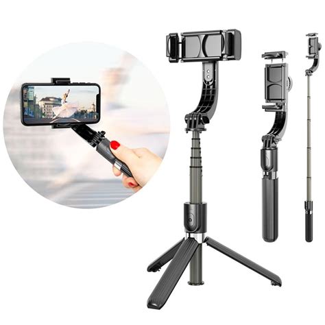 Selfie Stick With Gimbal Stabilizer And Tripod Stand L