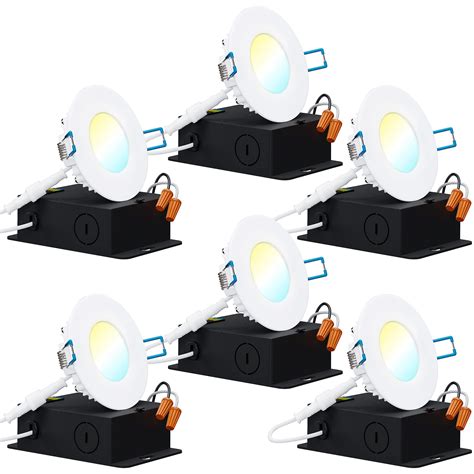 Sunco Lighting Inch Ultra Thin Led Recessed Ceiling Lights Smooth
