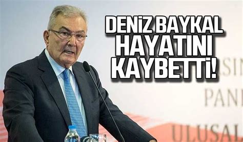 CHP eski Genel Başkanı Deniz Baykal hayatını kaybetti