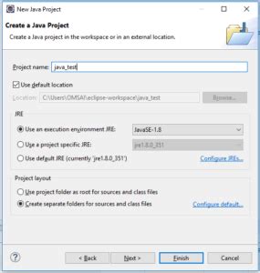 Java Projects In Eclipse How To Create A New Java Project In Eclipse