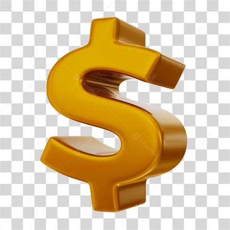 S Mbolo De Cifr O Dourado Elemento D Para Composi O Png Transparente