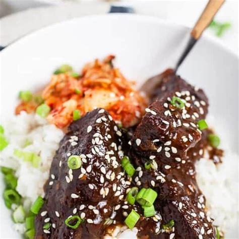 Korean Braised Short Ribs Galbi Jjim Sunday Supper Movement