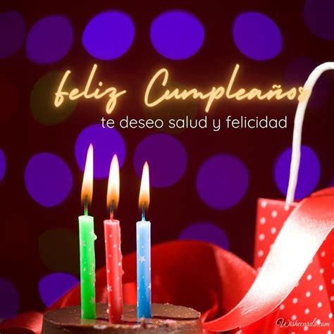 Spanish Happy Birthday Cards And Wish Images In Spain Style