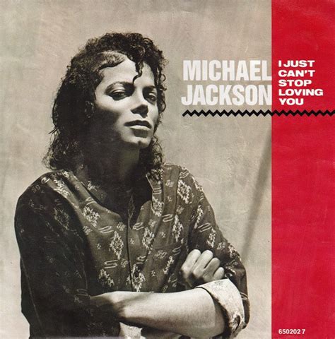 Michael Jackson 1987 Song Sheet I Can T Stop Loving You Collectibles