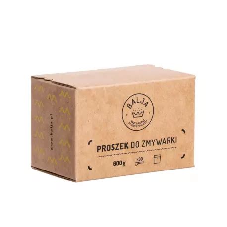Proszek Do Zmywarki Ekologiczny Biodegradowalny 600 G BALJA Sklep