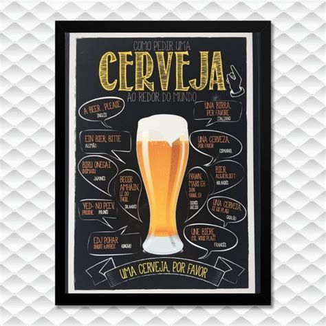 Quadro Cervejaria Bar Boteco Decorativo Shopee Brasil