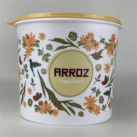 Tupperware Caixa De Arroz Floral Kg Plus Shopee Brasil