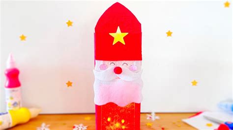 Crea tu propia vela de Papá Noel Instrucciones de manualidades para