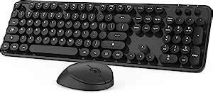 Amazon Wireless Keyboard And Mouse KOOTOP Cute Black Keyboard And