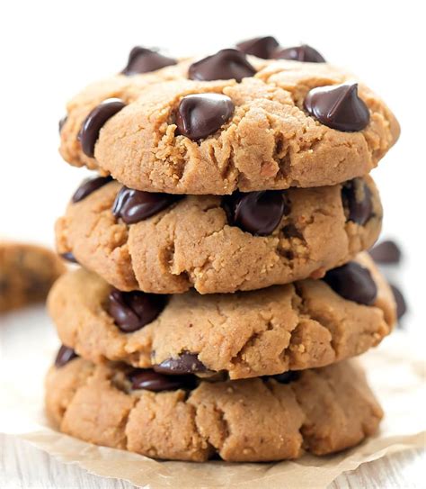 Keto Peanut Butter Chocolate Chip Cookies Kirbie S Cravings