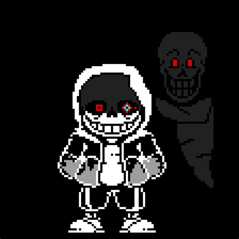 Pixilart Dust Sans By Dust X Josiah