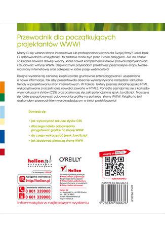 Projektowanie Stron Internetowych Przewodnik Dla Pocz Tkuj Cych