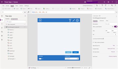 Add Canvas Components To A Custom Page For Your Model Driven App