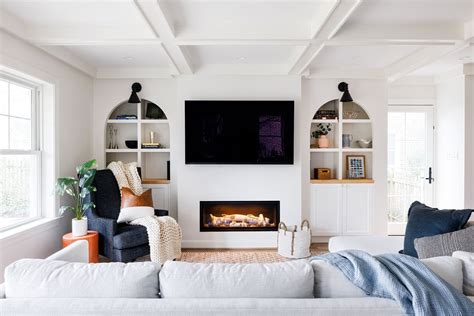 Living Room Design With White Walls Psoriasisguru