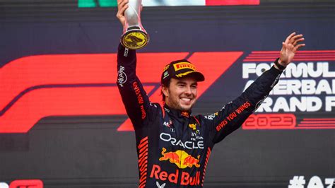 GP de Azerbaiyán Checo Pérez se queda con la victoria en Bakú
