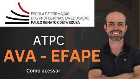 Como fazer o ATPC pelo AVA EFAPE Professor do Estado de São Paulo