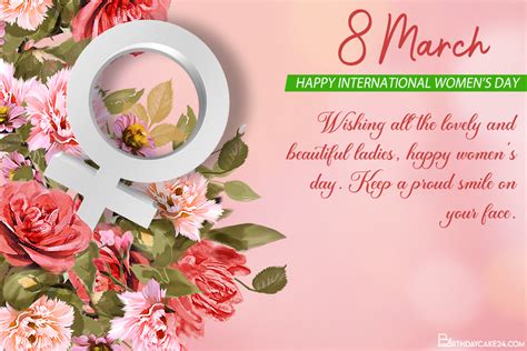Free Flowers 8 March Women S Day Greeting Cards