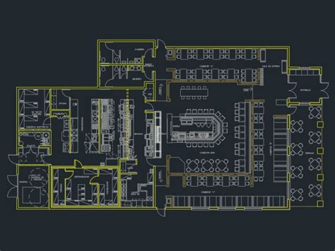 Restaurant Floor Plan With Dimensions Pdf Two Birds Home