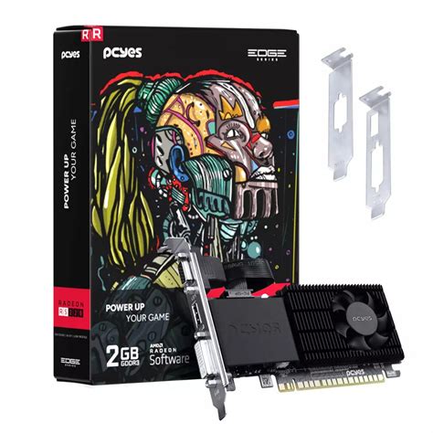 Placa De Vídeo PCYES Radeon R5 220 2GB GDDR3 PPER5DR3LPBR