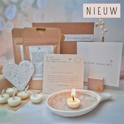 Een Doosje Troost Troostcadeau Webshop Vol Warme Troostgeschenkjes