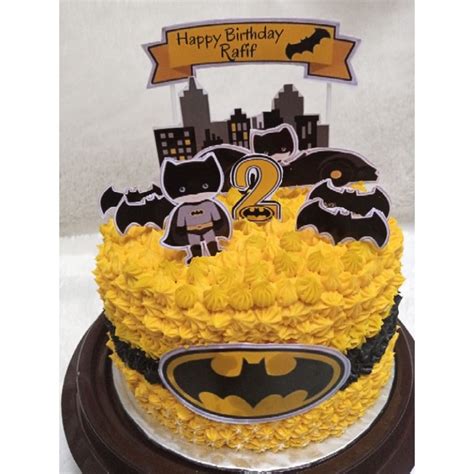 Jual Kue Ulang Tahun Batman Shopee Indonesia