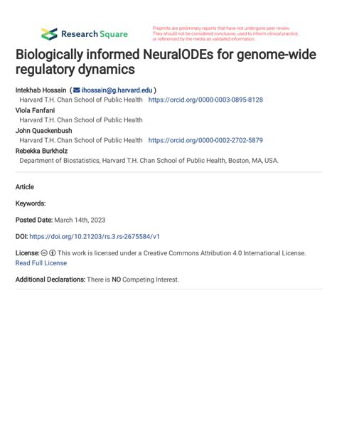 pdf biologically informed neuralodes for genome wide regulatory dynamics