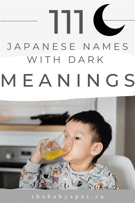 114 Japanese Names With Dark Meanings Video Video Traditional