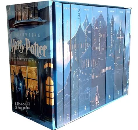 Colección Harry Potter Caja Azul Jk Rowling Meses sin interés