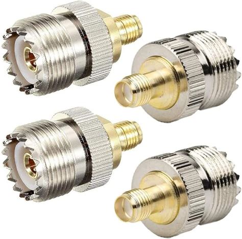 TengKo SMA Buchse Auf UHF Buchse SO239 Stecker RF Coaxial Coax Adapter