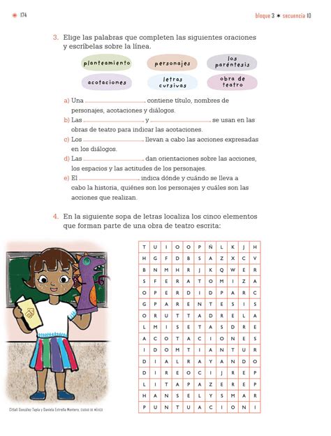 Lengua Materna Espa Ol Tercer Grado P Gina De Libros De
