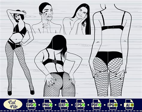 Sexy Woman Body SVG 3 Female Body Svg Girls Body Line Art Etsy UK