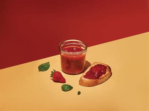 Confiture De Fraises L Rable Et Au Basilic Glouton