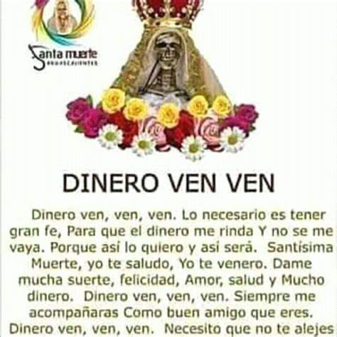 Lista 100 Foto Oracion De Ven Ami De La Santa Muerte Cena Hermosa